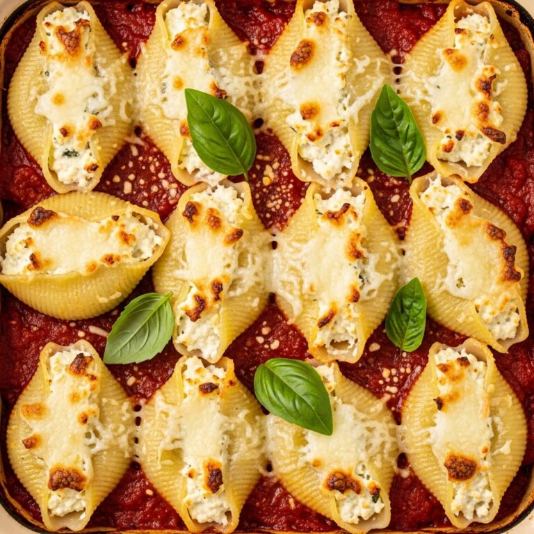 Easy Stuffed Shells - Savory Sofia