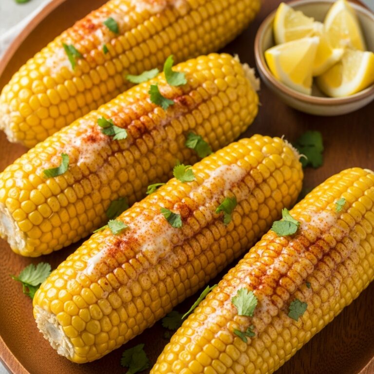 Spicy Buttered Corn - Savory Sofia