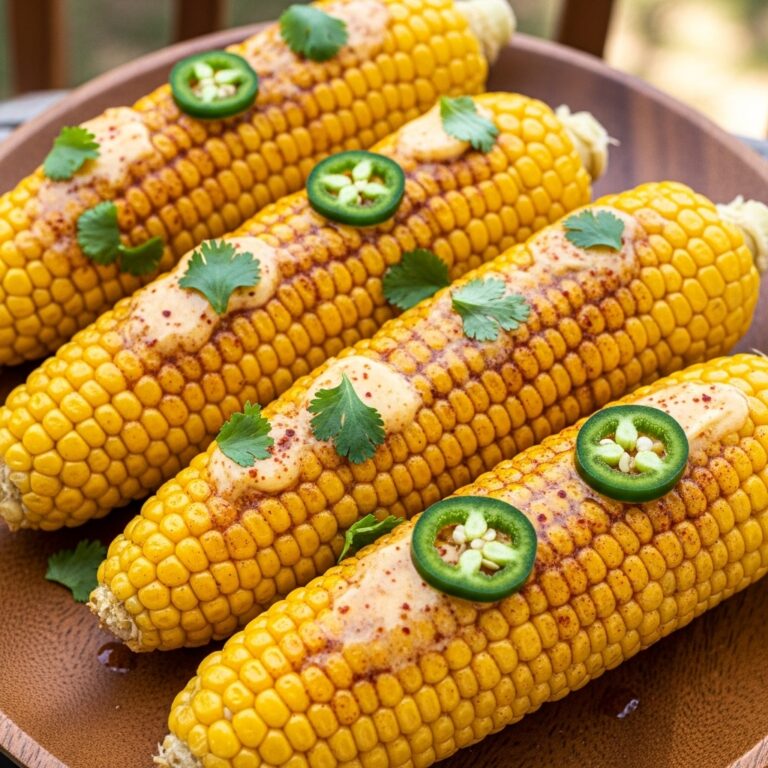 Spicy Corn on the Cob - Savory Sofia