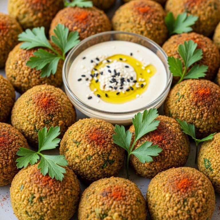 Spicy Falafel Bites - Savory Sofia