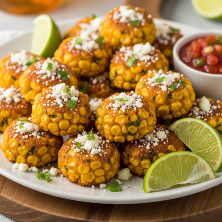 Spicy Mexican Corn Bites - Savory Sofia