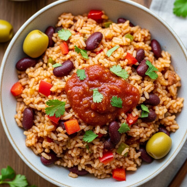 Spanish Rice And Beans - Savory Sofia