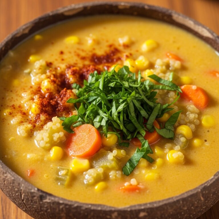Quinoa Corn Chowder - Savory Sofia